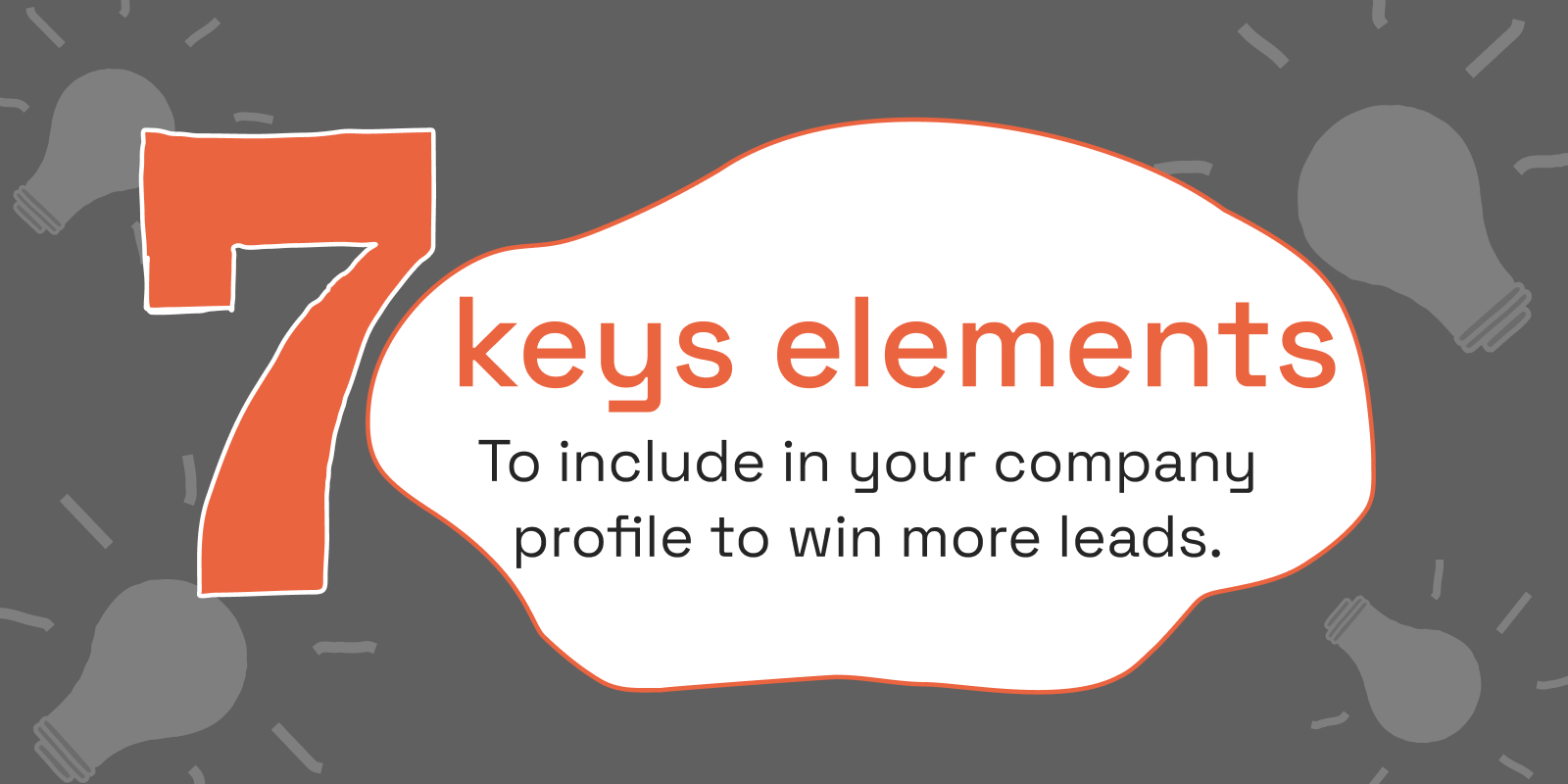 Code95 | 7 key elements to include in your company profile to win more ...